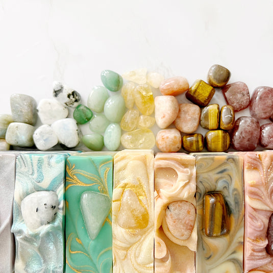 Crystal Soaps | The Best Artisan Bar Soap – Lather and Soul Skincare